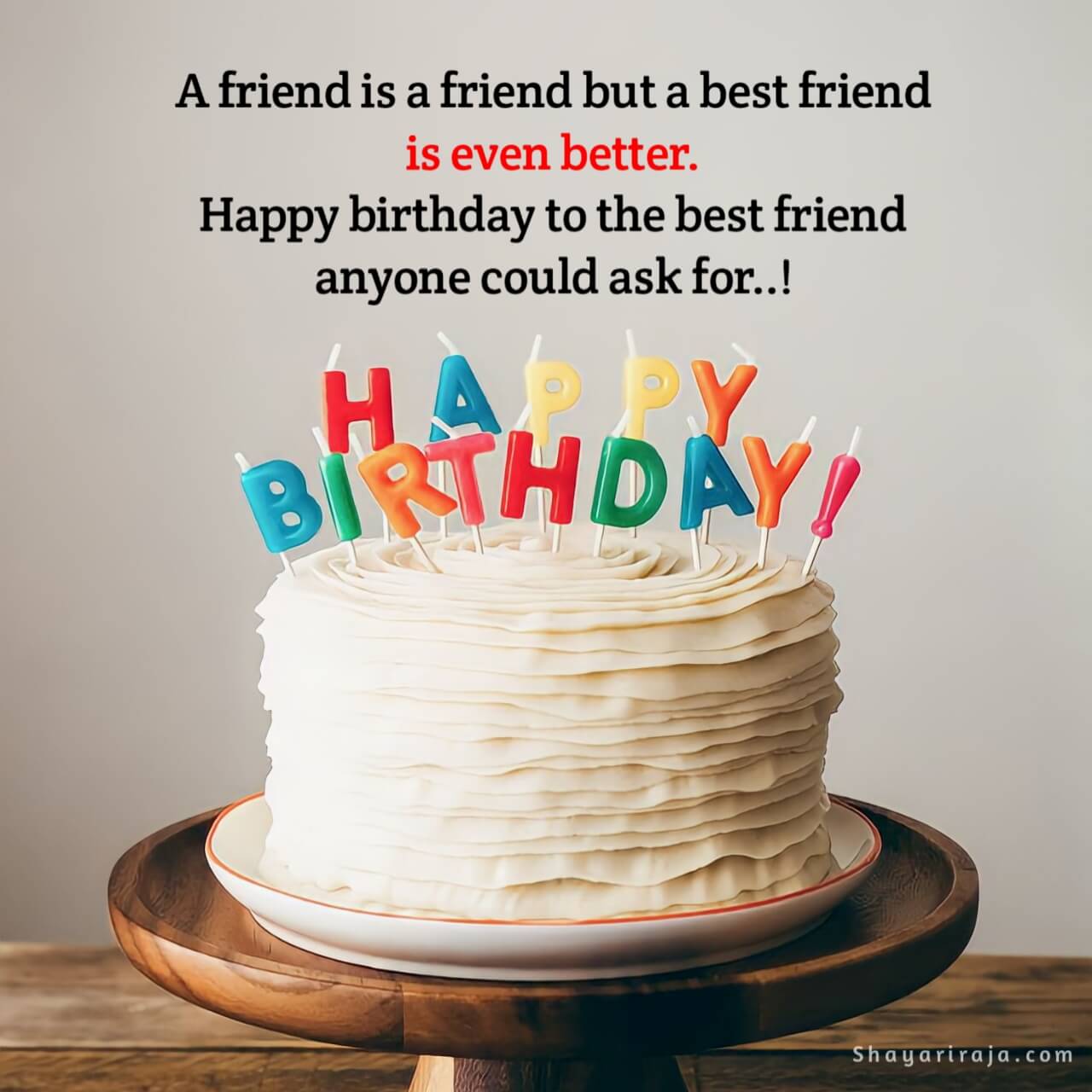 20+ Best Birthday Wishes for Best friends Shayari Raja