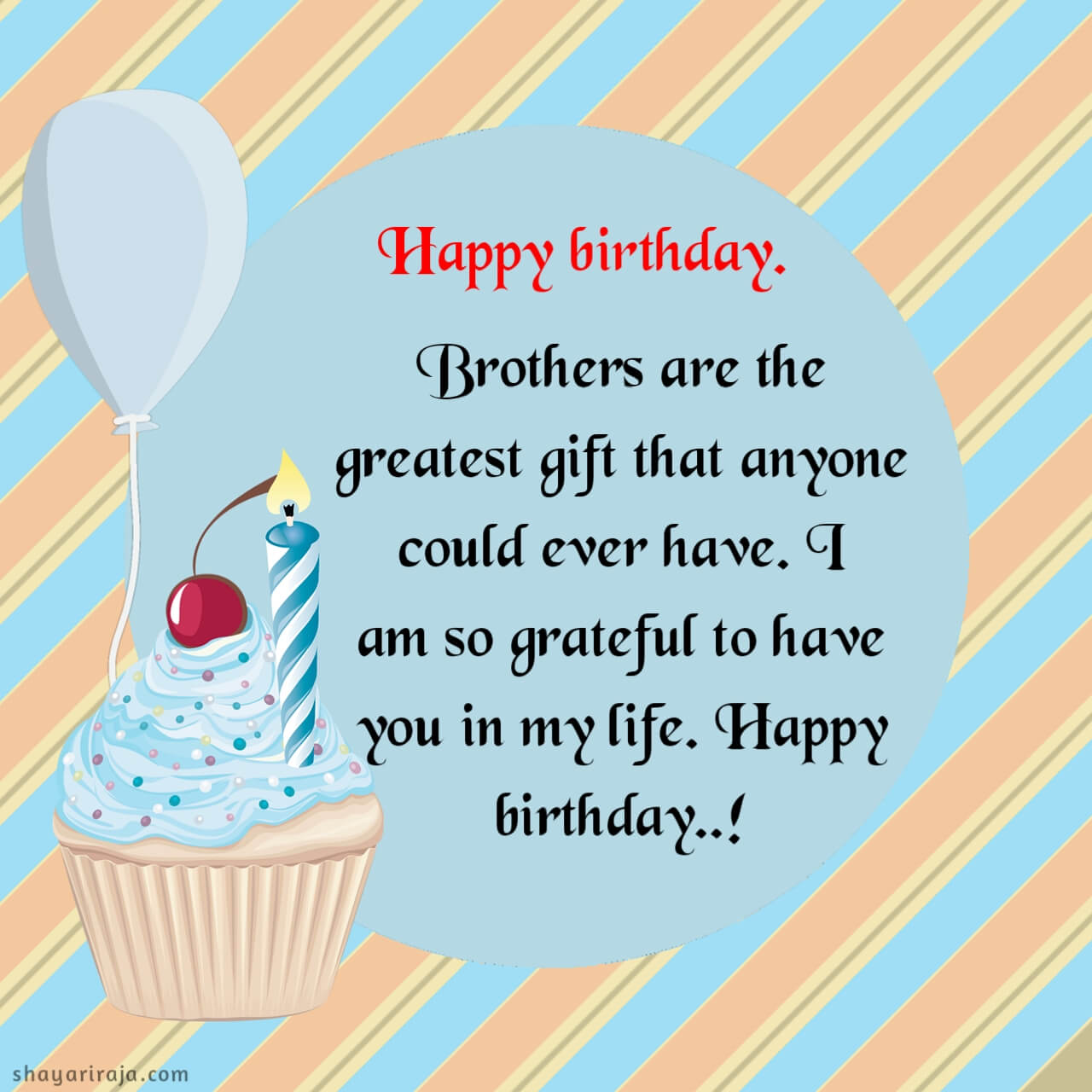 Birthday Wishes for Your Brother to Celebrate His Special.